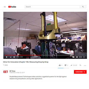 VIDEO: Droplet Measurement Technologies – Wavelength Electronics