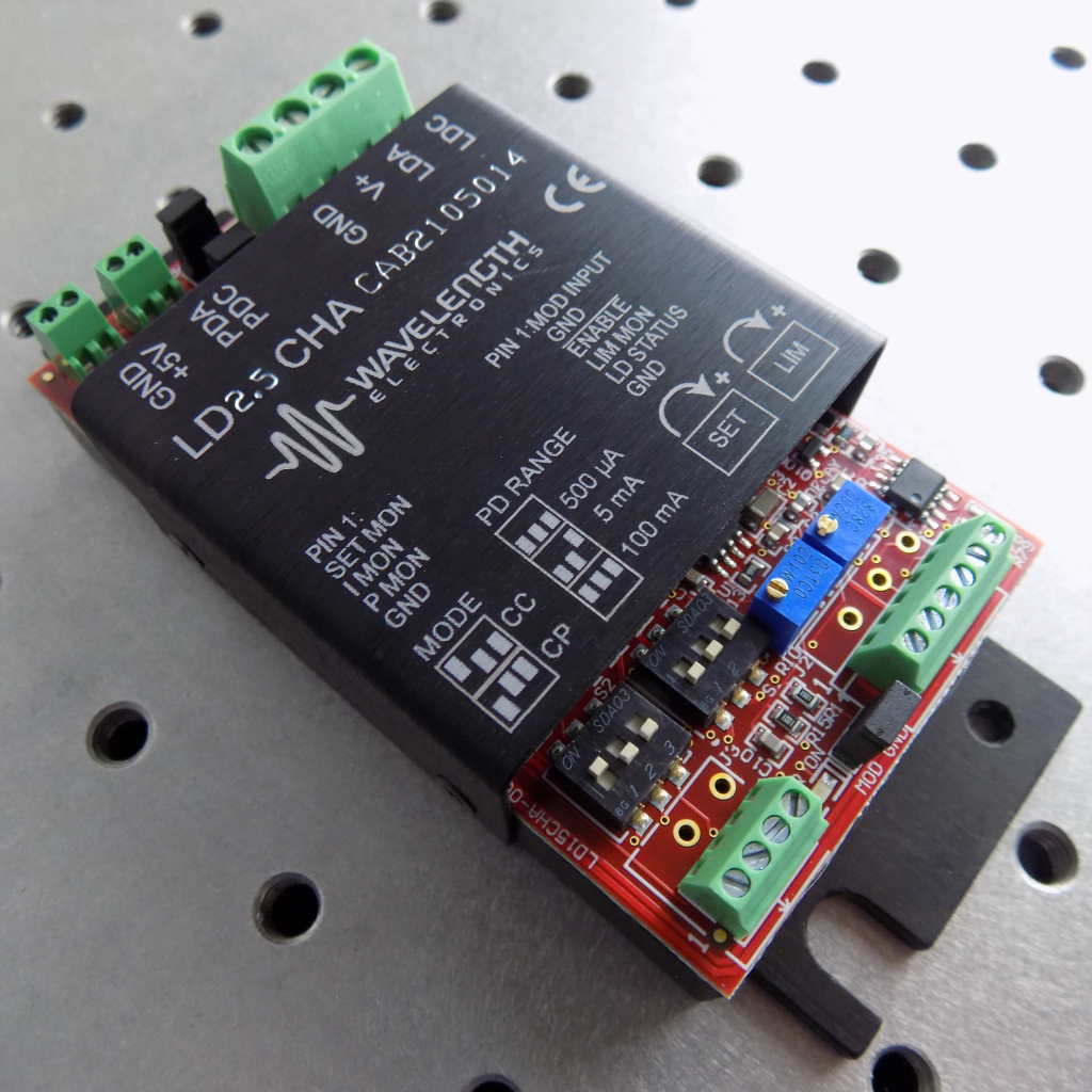 LD2.5CHA 2.5 A / 30 V Laser Diode Driver – Wavelength Electronics