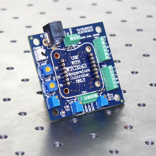 Evaluation PCB for WTC32ND Temperature Controller – Wavelength Electronics
